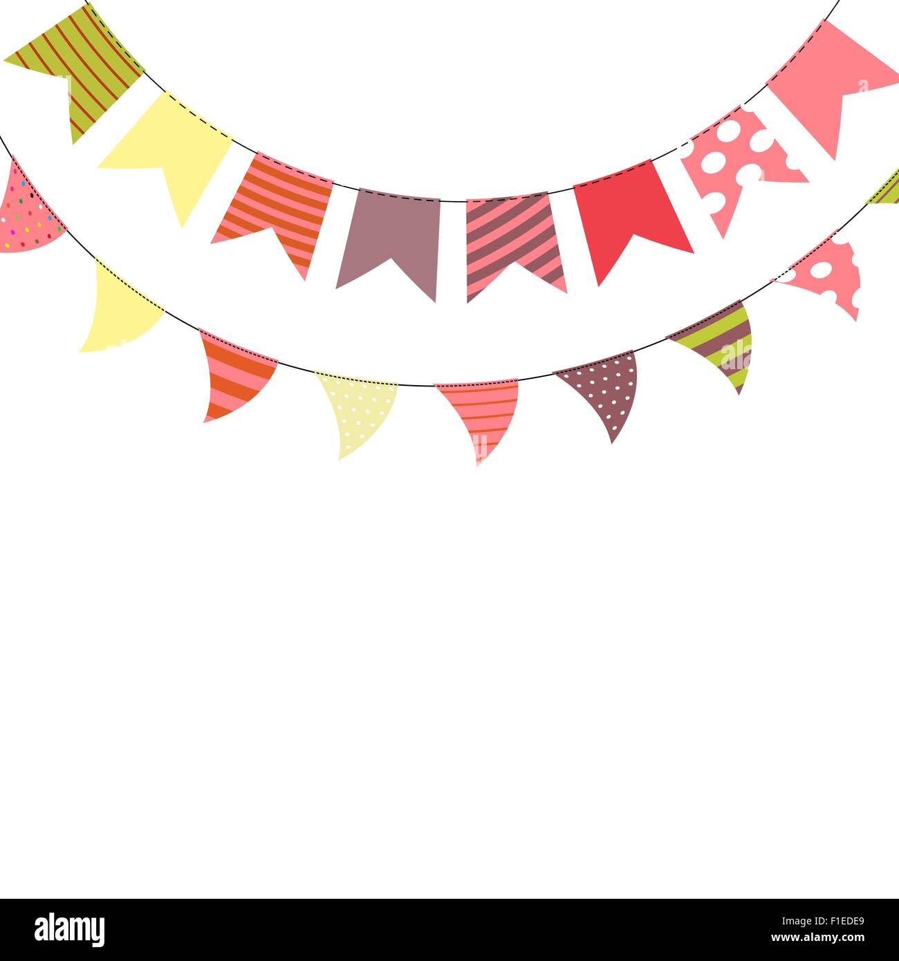Party Flags Set Vector Illustration Stock Vector Image & Art - Alamy