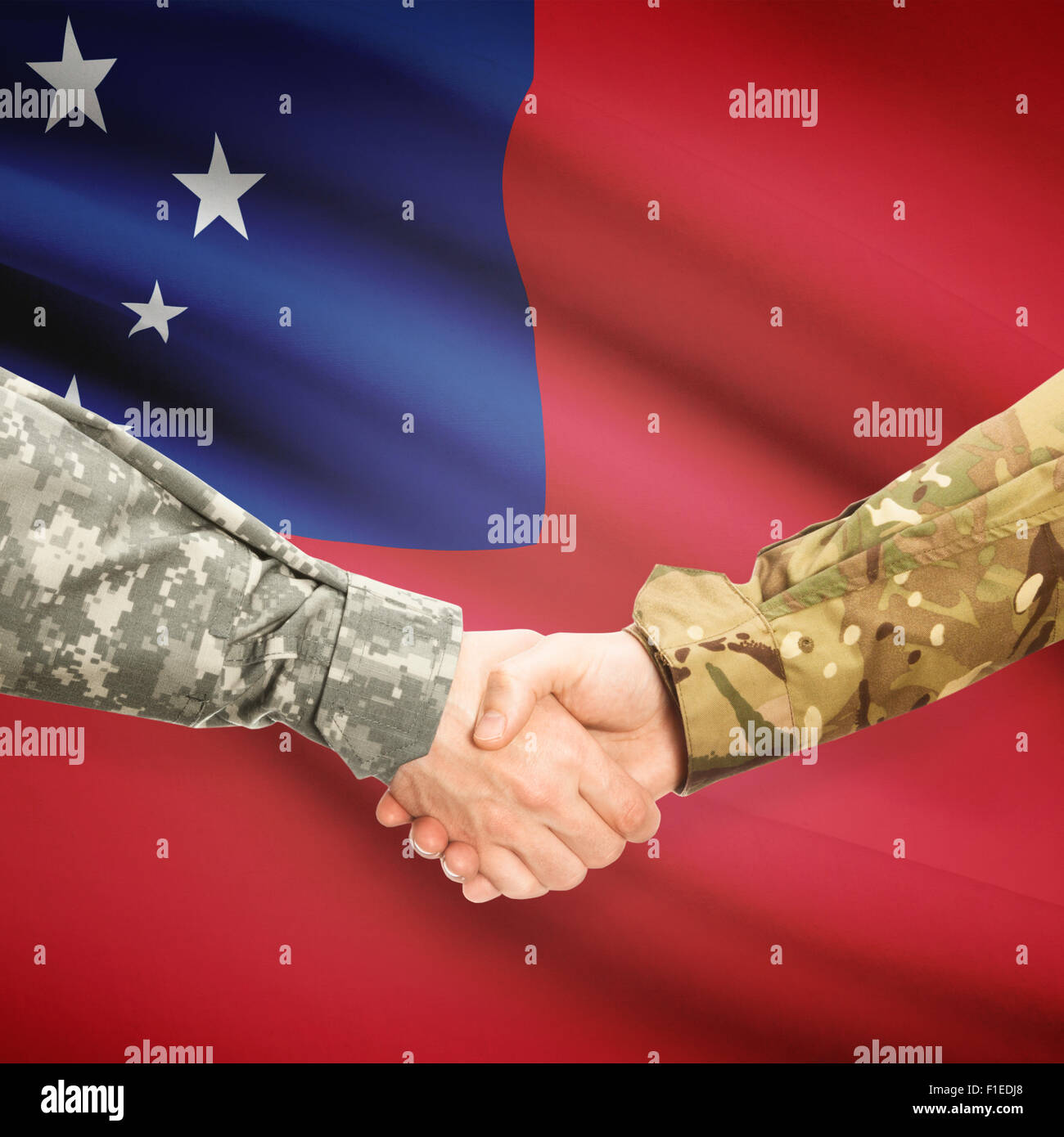 Samoa soldiers hi-res stock photography and images - Alamy