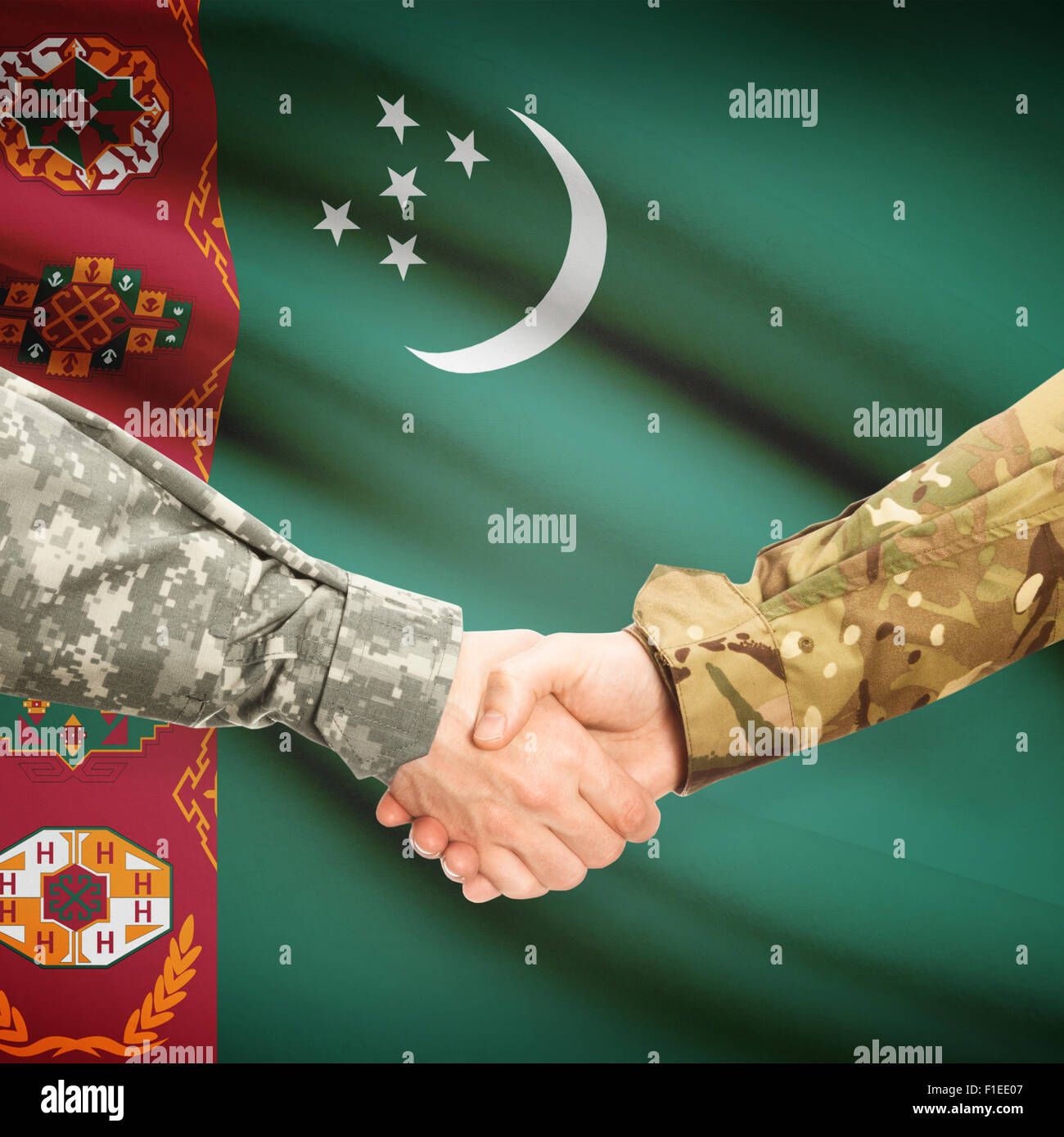 Turkmenistan army uniform hi-res stock photography and images - Alamy