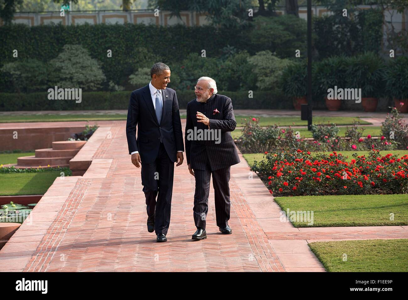U.S. President Barack Obama and Indian Prime Minister Narendra Modi ...