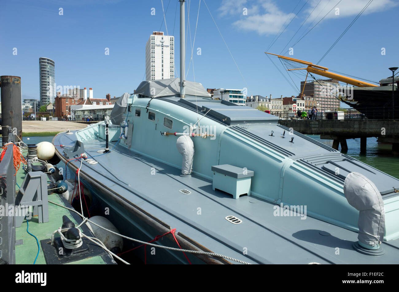 MGB 81 at Portsmouth Historic Dockyard UK Stock Photo - Alamy