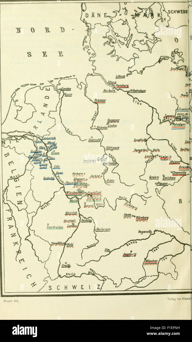 A 1912 study on the development and concentration of major German banks ...