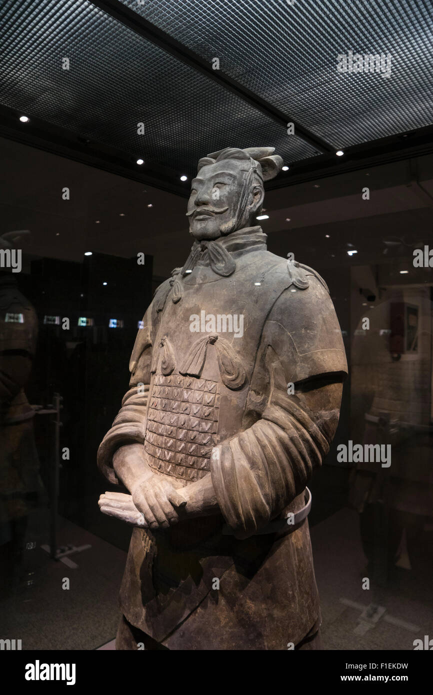 Terracotta warriors depicting the armies of Qin Shi Huang, the first ...