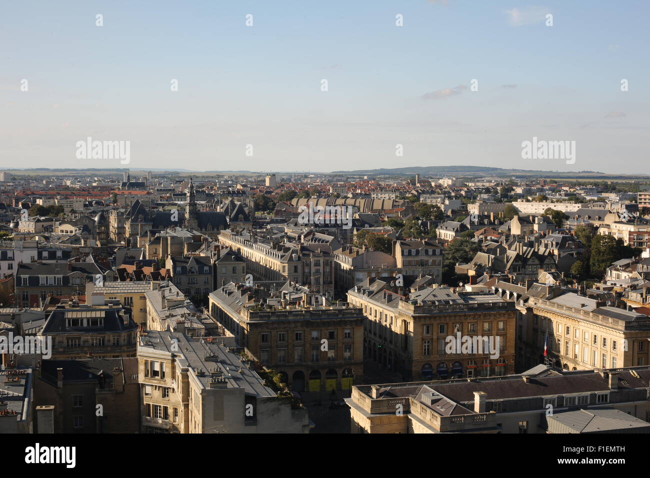 Reims from the Cathedral Stock Photo - Alamy