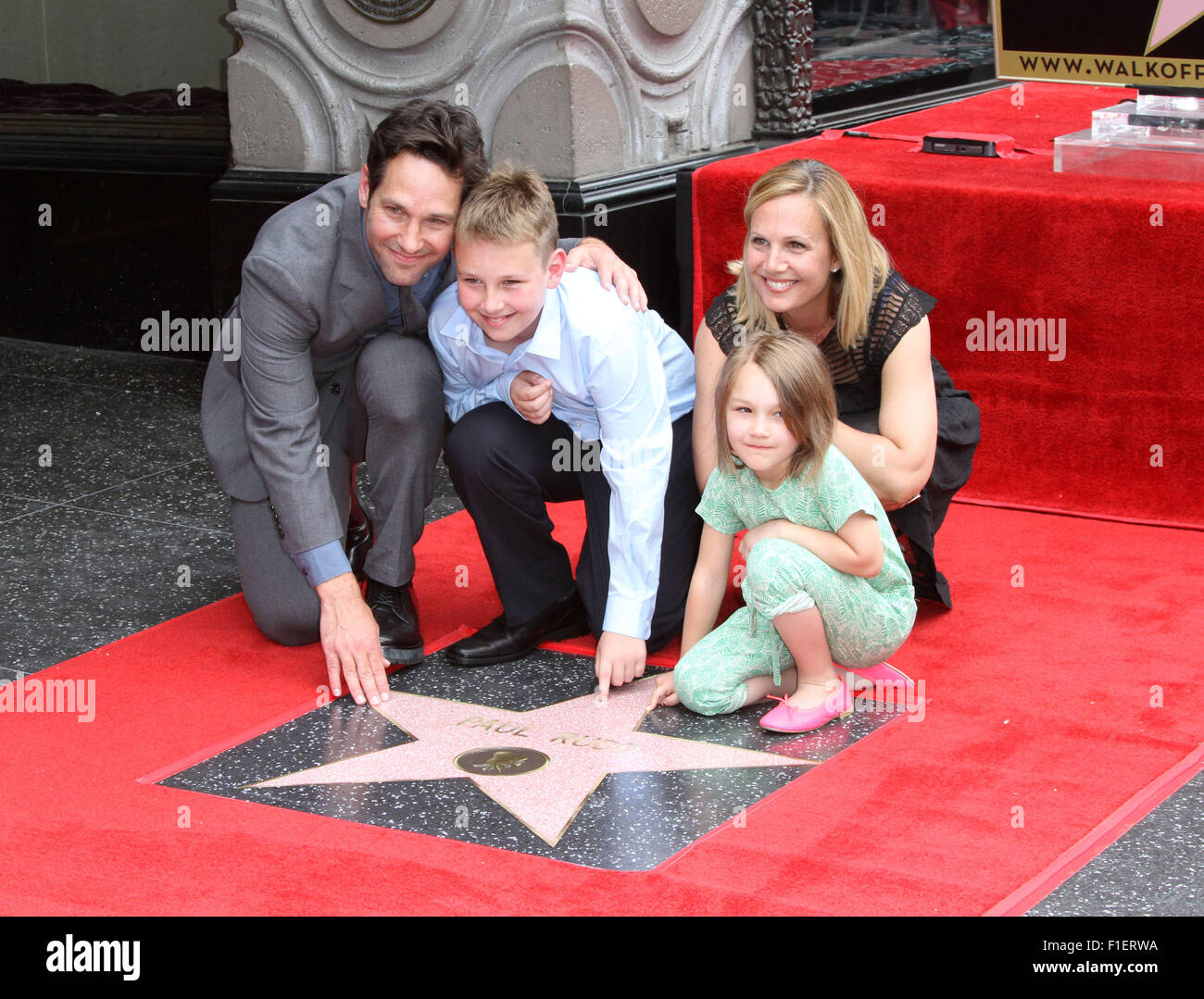 Paul Rudd Honored with a Star on The Hollywood Walk of Fame Featuring ...