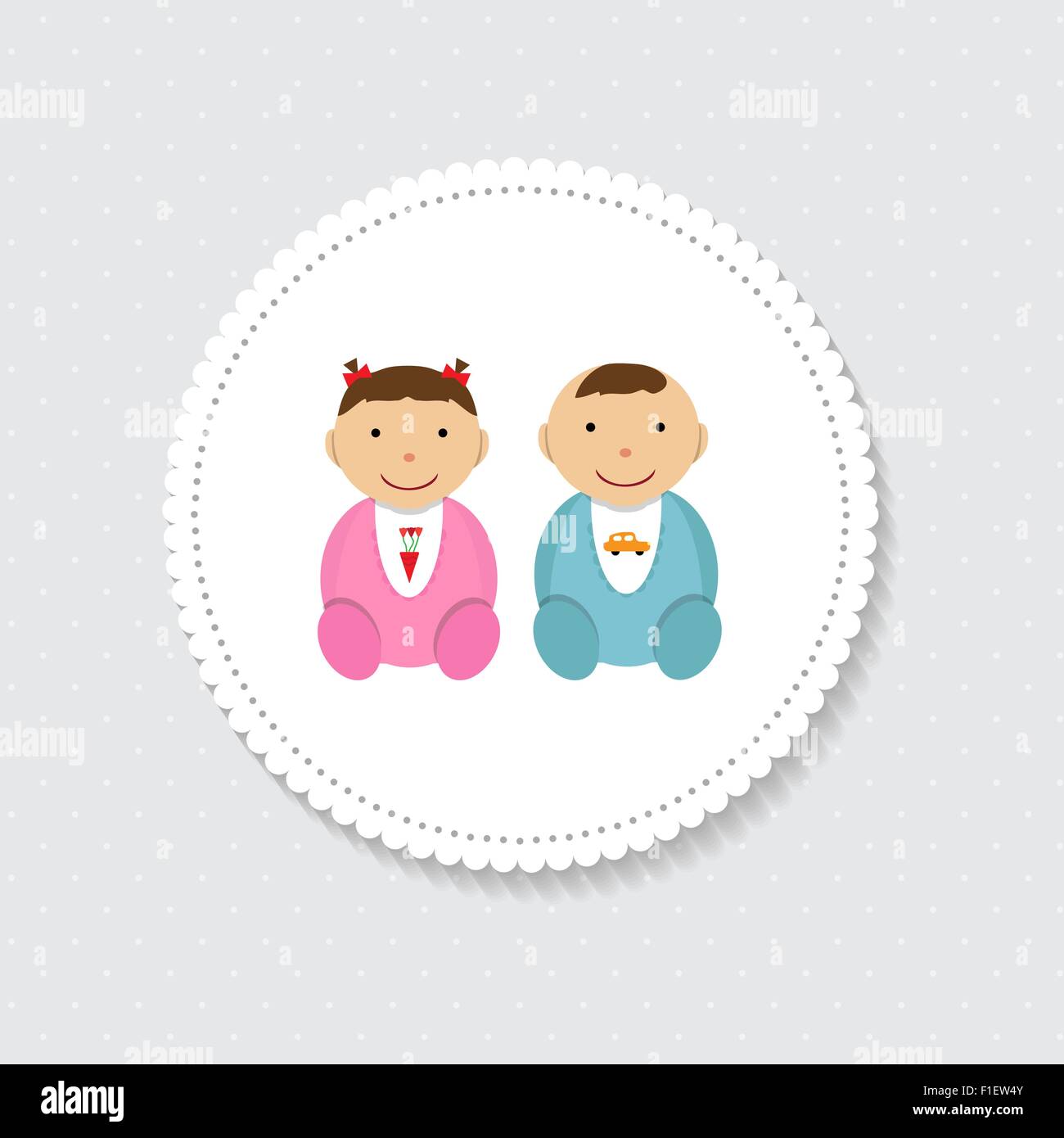 Twin objects Stock Vector Images - Alamy