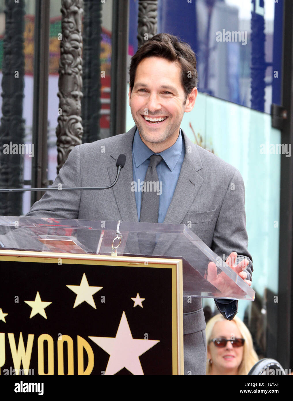 Paul Rudd Honored with a Star on The Hollywood Walk of Fame Featuring ...