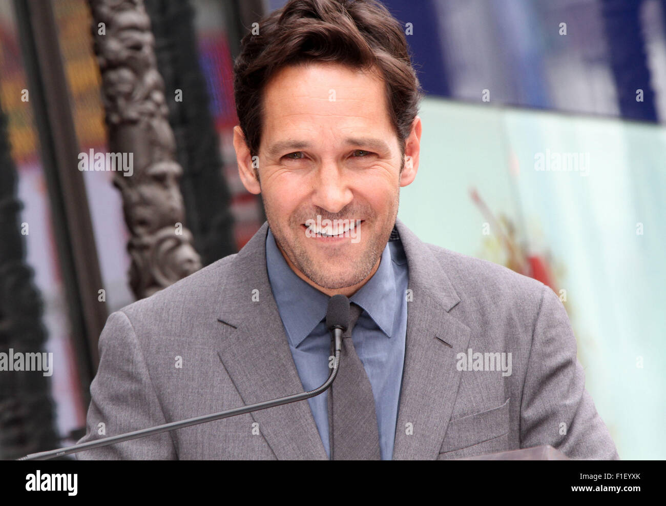 Paul Rudd Honored with a Star on The Hollywood Walk of Fame Featuring ...