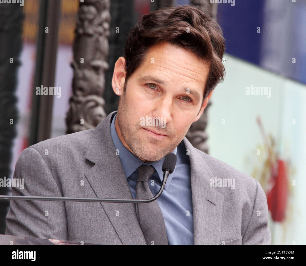 Paul Rudd Honored with a Star on The Hollywood Walk of Fame Featuring ...