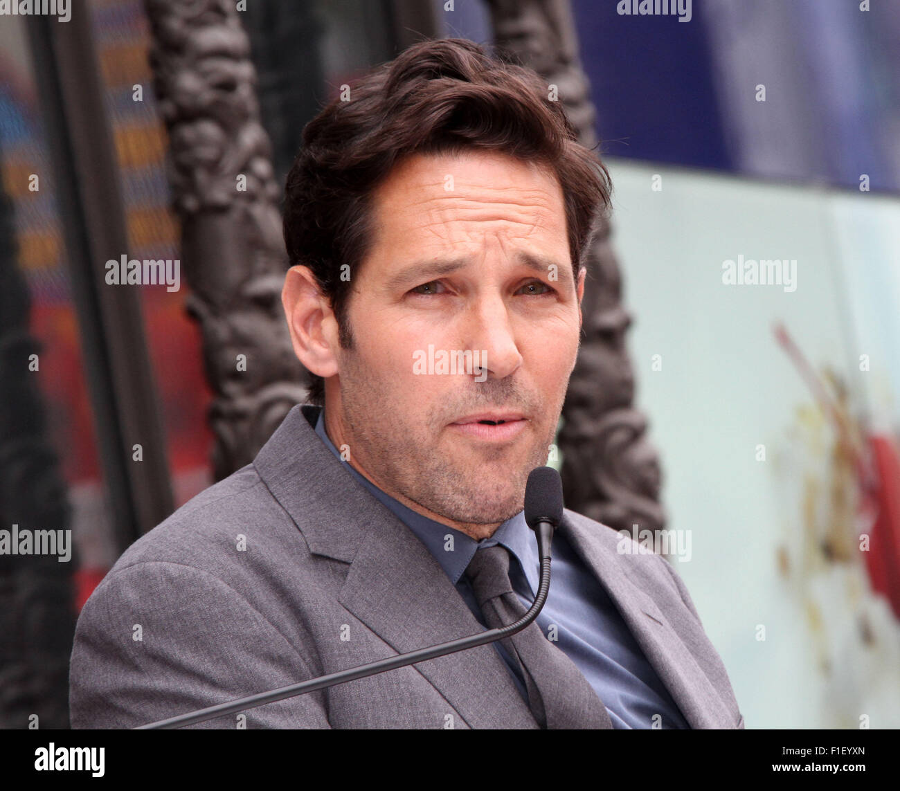 Paul Rudd Honored with a Star on The Hollywood Walk of Fame Featuring ...