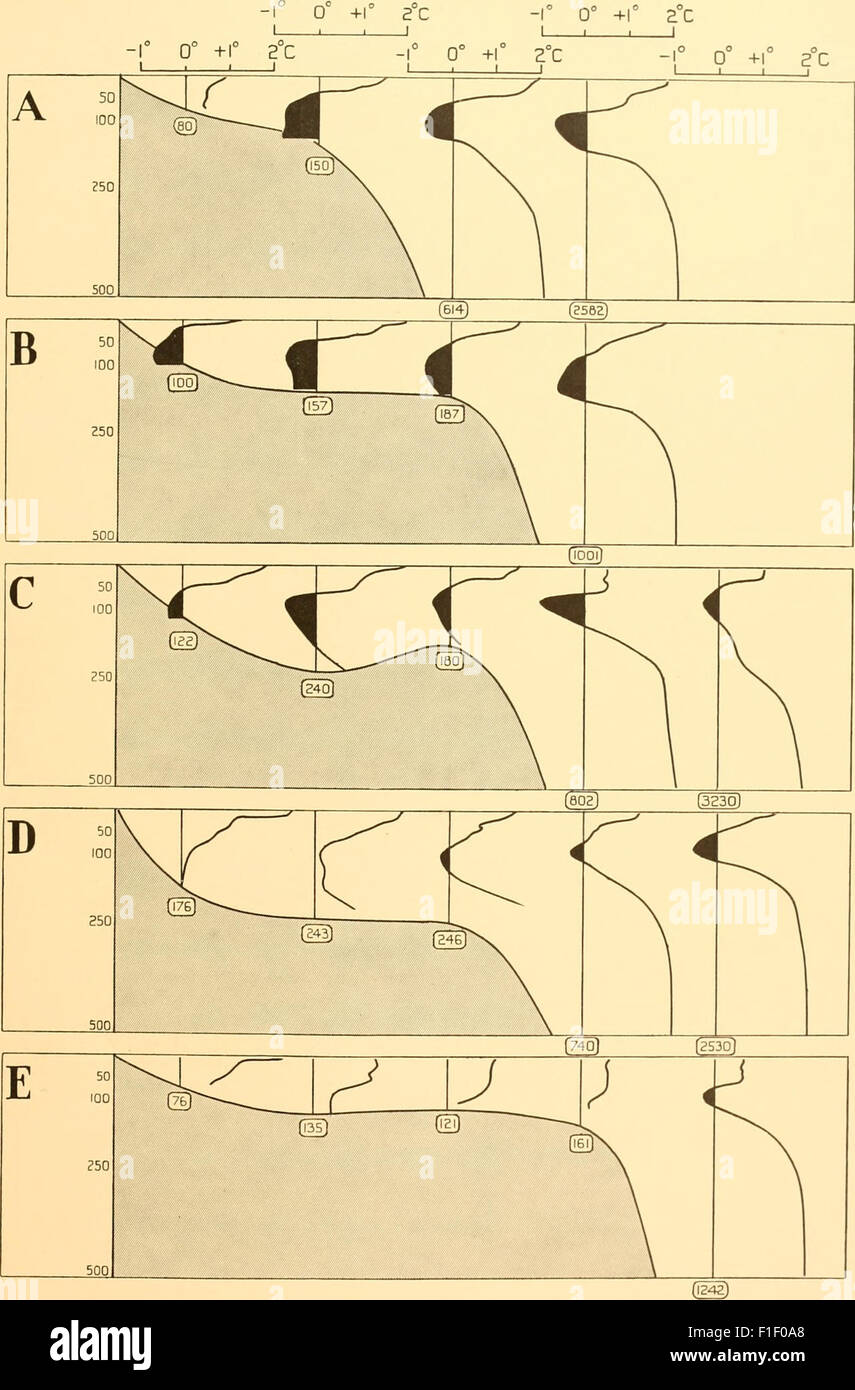 A 1935-1936 series of discovery reports documenting scientific findings ...