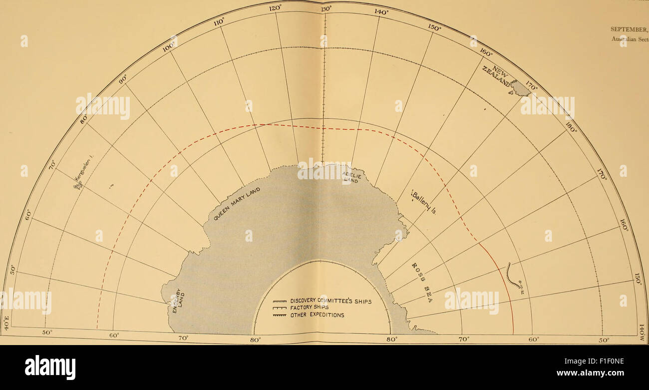 The 'Discovery Reports' from 1940 document various scientific findings ...
