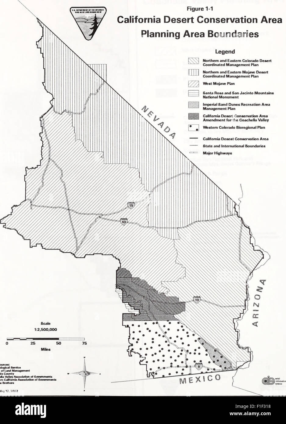 *Draft California Desert Conservation Area Plan* (2002) outlines ...