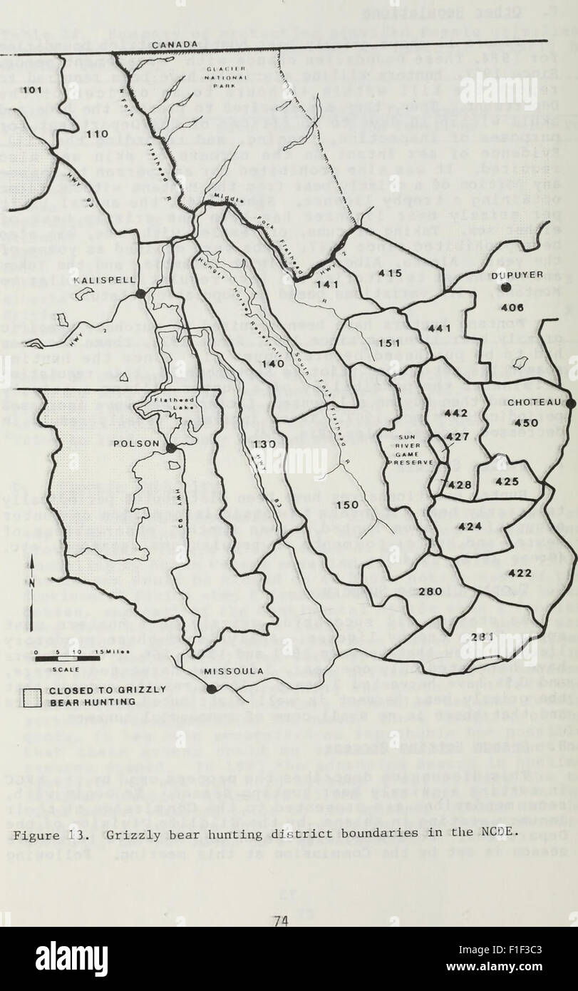 Draft programmatic environmental impact statement - the grizzly bear in ...