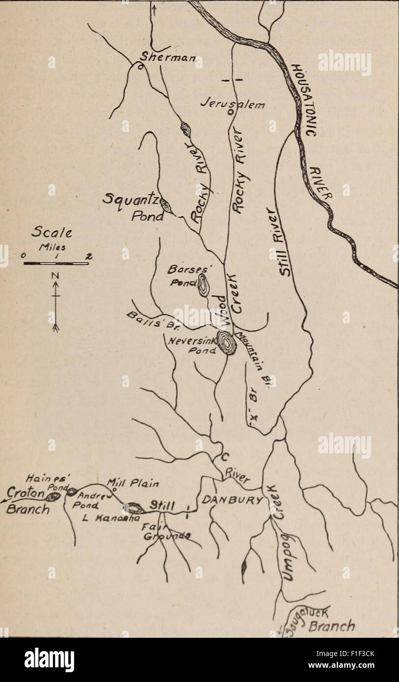 Danbury map hi-res stock photography and images - Alamy