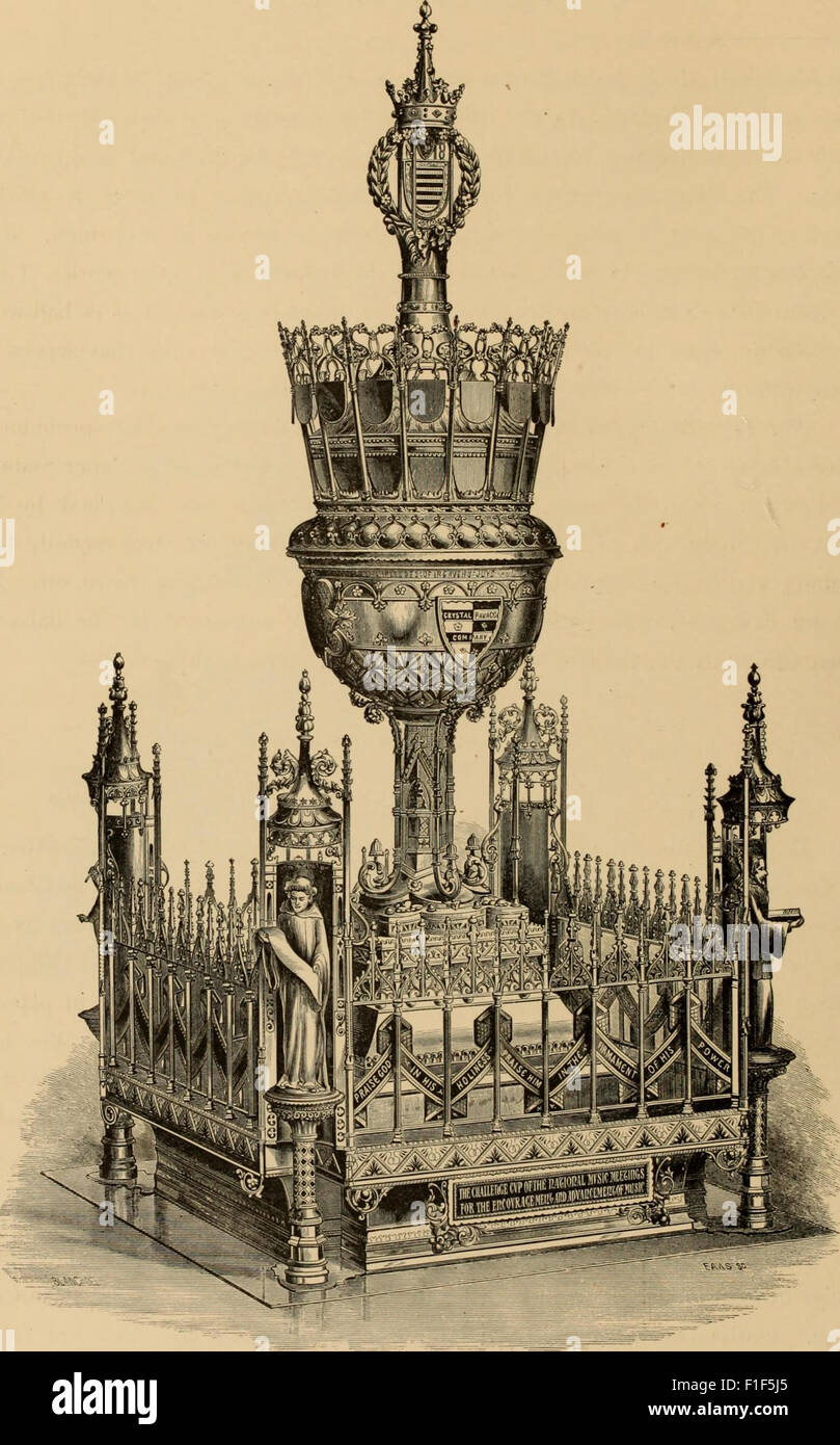Examples of household taste (1875 Stock Photo - Alamy