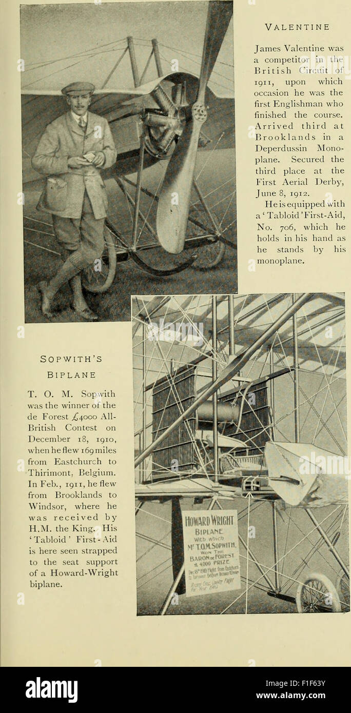 *Famous Airmen and Their Equipment* (1912) covers the lives of notable ...