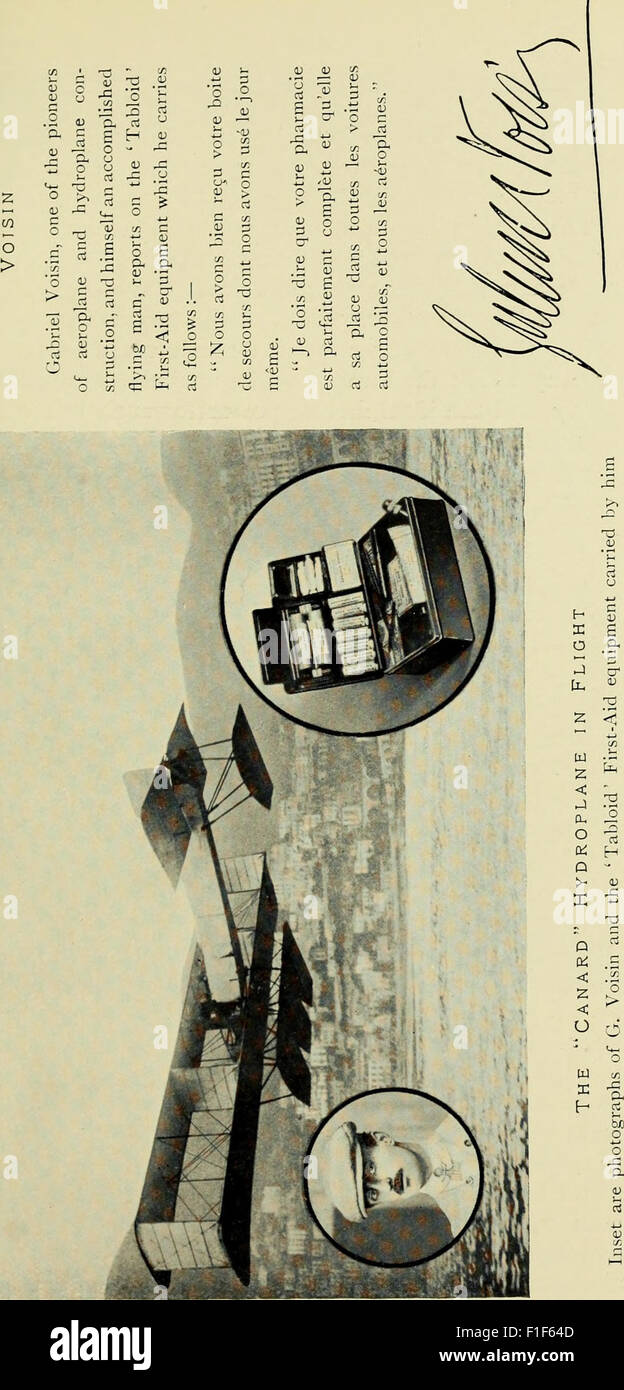 This 1912 publication profiles notable airmen and their aircraft ...