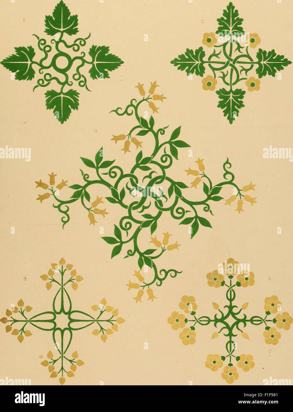 Floriated pattern hi-res stock photography and images - Alamy