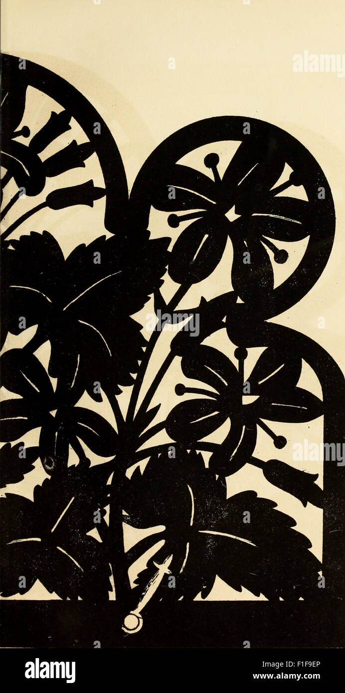 A 1867 illustration from 'Fret Cutting and Perforated Carving' by W ...