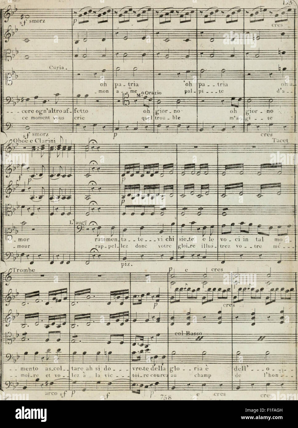 'Gli Orazi e i Curiazi' (1810) is an Italian opera seria based on a ...
