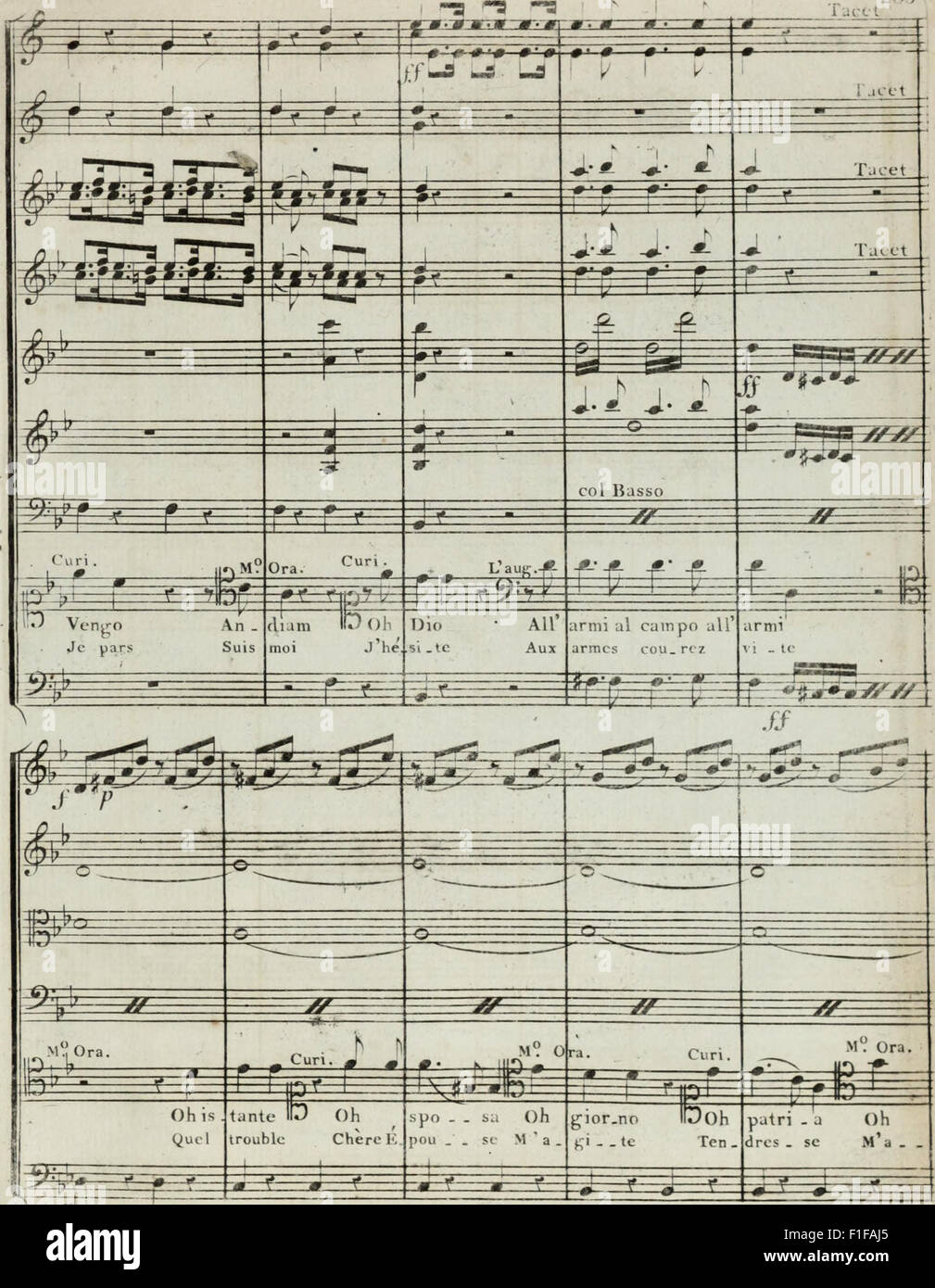 *Gli Orazi e i Curiazi* (1810) is an opera seria, focusing on themes of ...