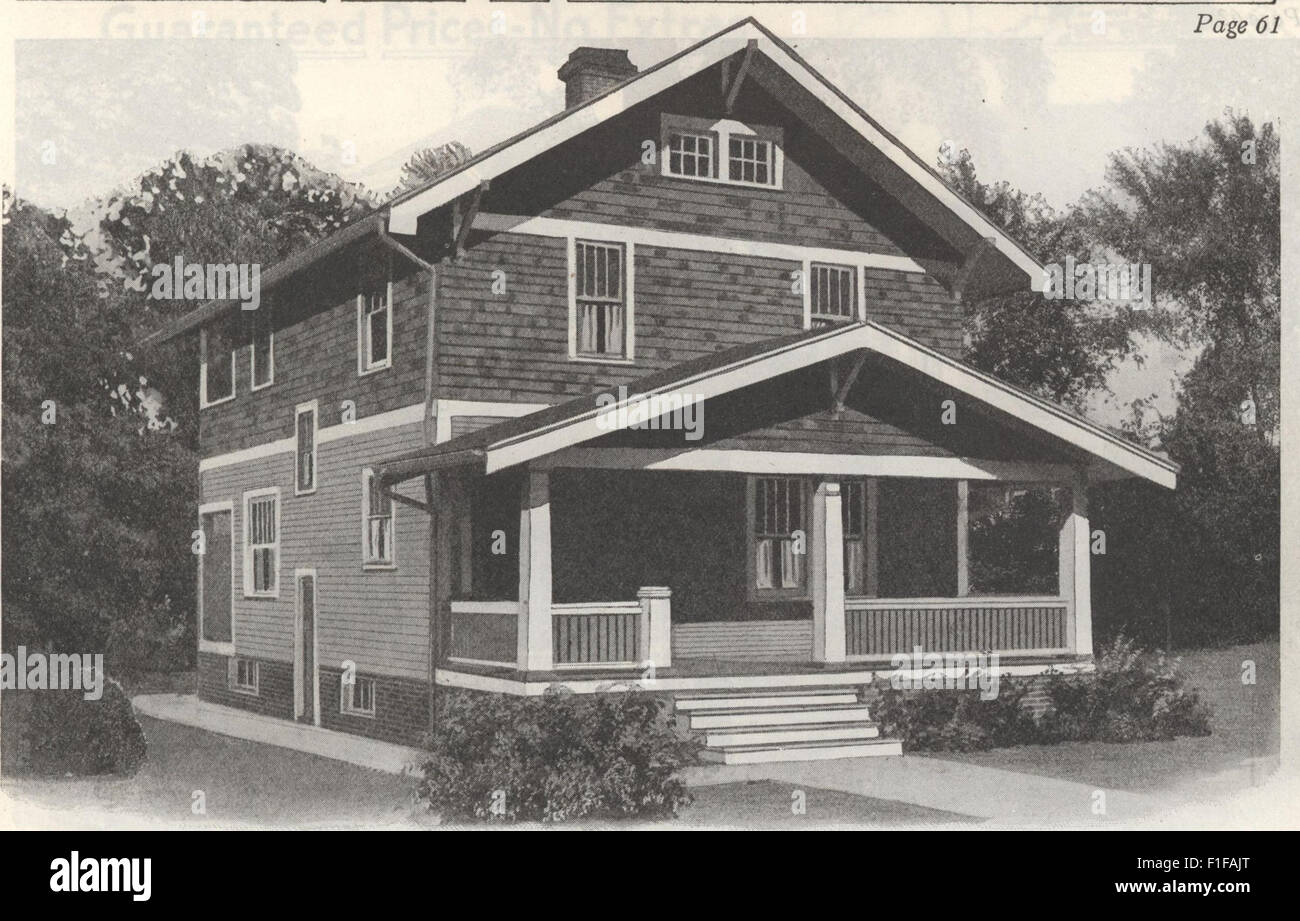 This 1921 publication showcases various house designs offered by the ...