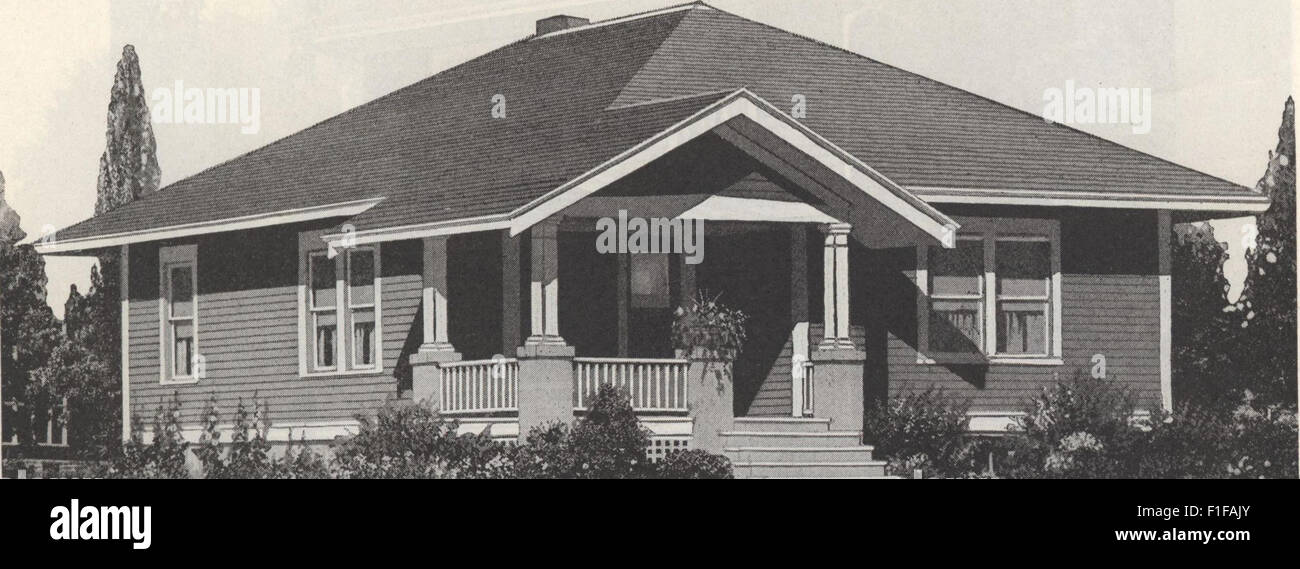 This 1921 catalog showcases homes built by the Gordon-Van Tine company ...