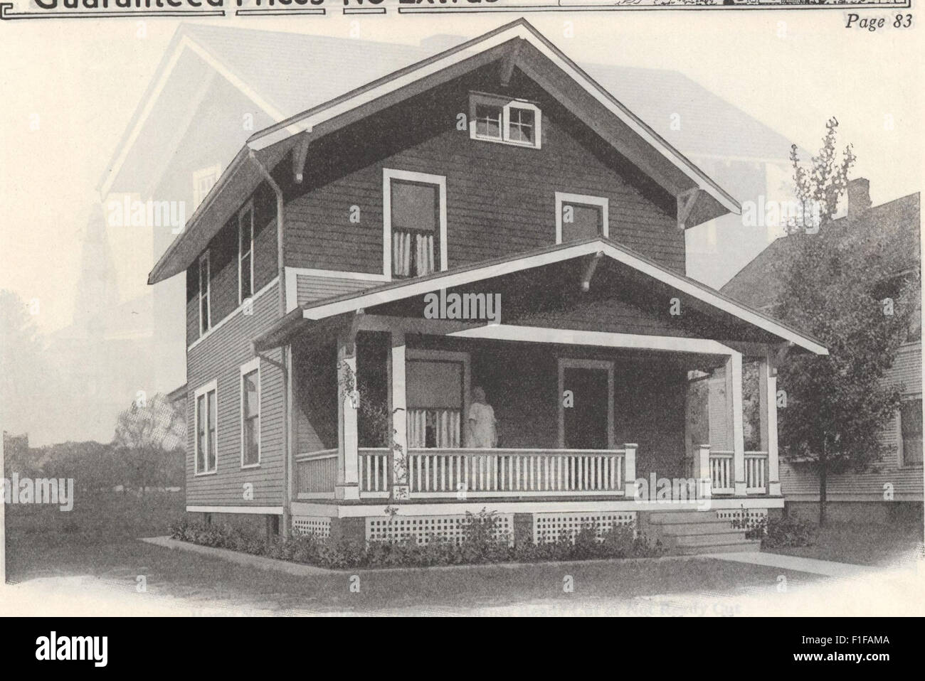 This 1921 publication features architectural designs for homes produced ...