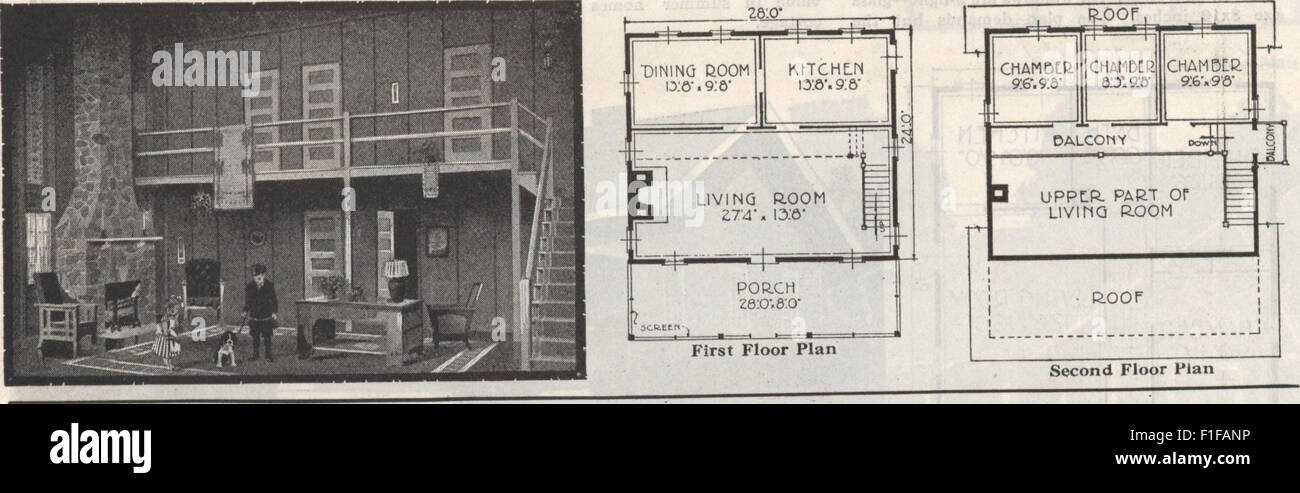 The *Gordon-Van Tine Homes* catalog (1921) showcases a variety of house ...