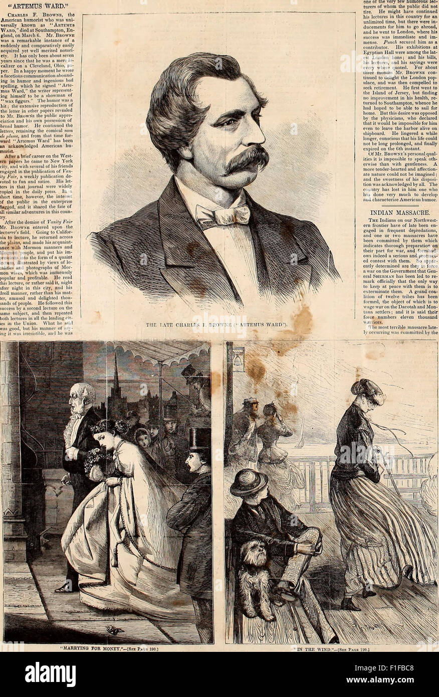 'Harper's Weekly' (1857) is an American illustrated newspaper offering ...