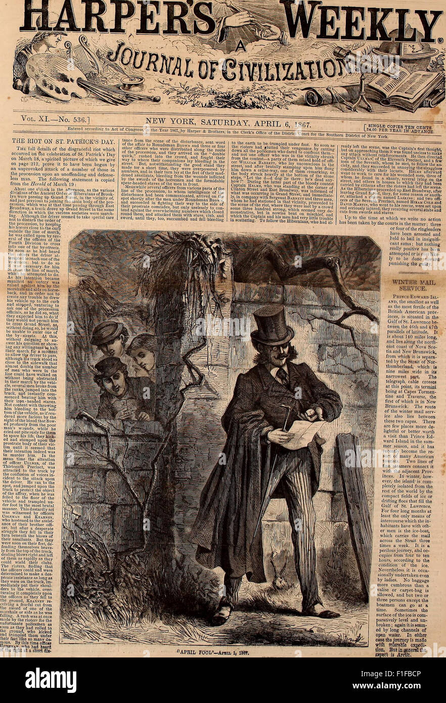 Harper's Weekly, a major American newspaper from 1857, featured news ...