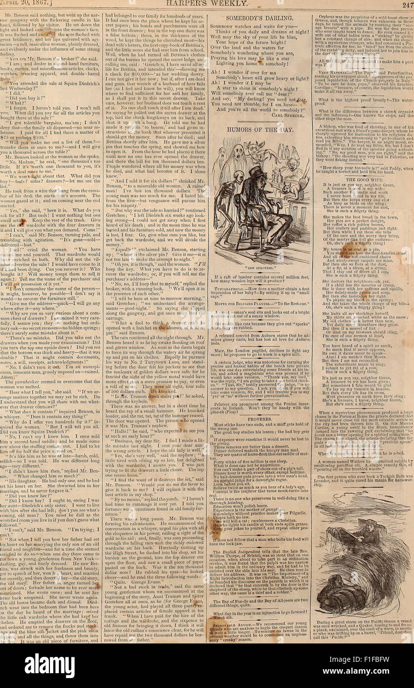 First published in 1857, 'Harper's Weekly' was a major American ...