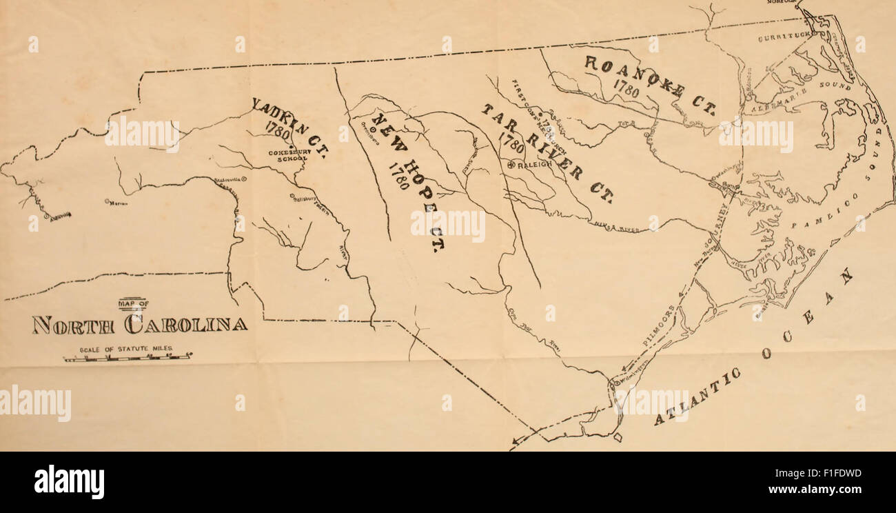 This 1905 work documents the history of Methodism in North Carolina ...