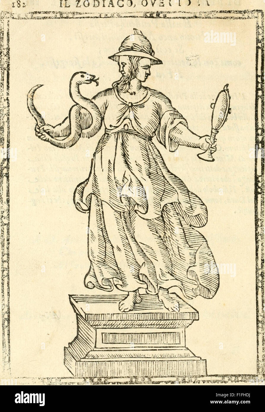 'Il Zodiaco' is a vintage work representing the virtues and heroic ...