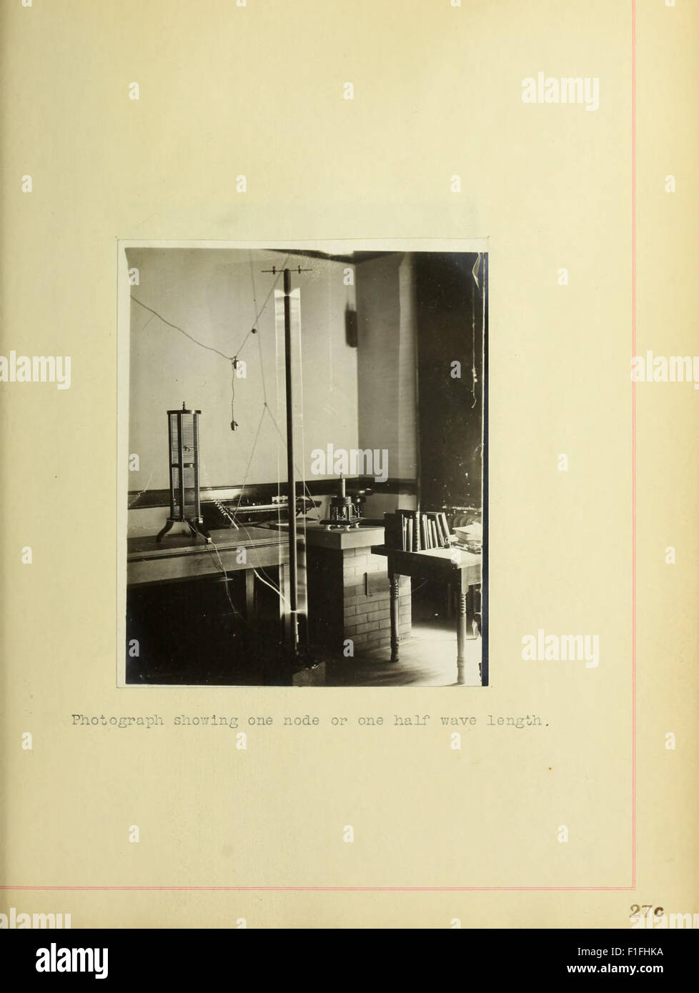 Apparatus and methods for measuring electric waves (1906 Stock Photo ...