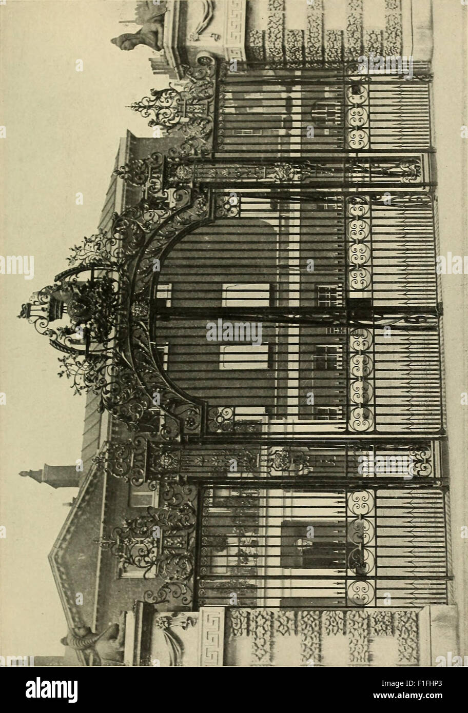 A detailed exploration of various ironwork techniques and designs ...