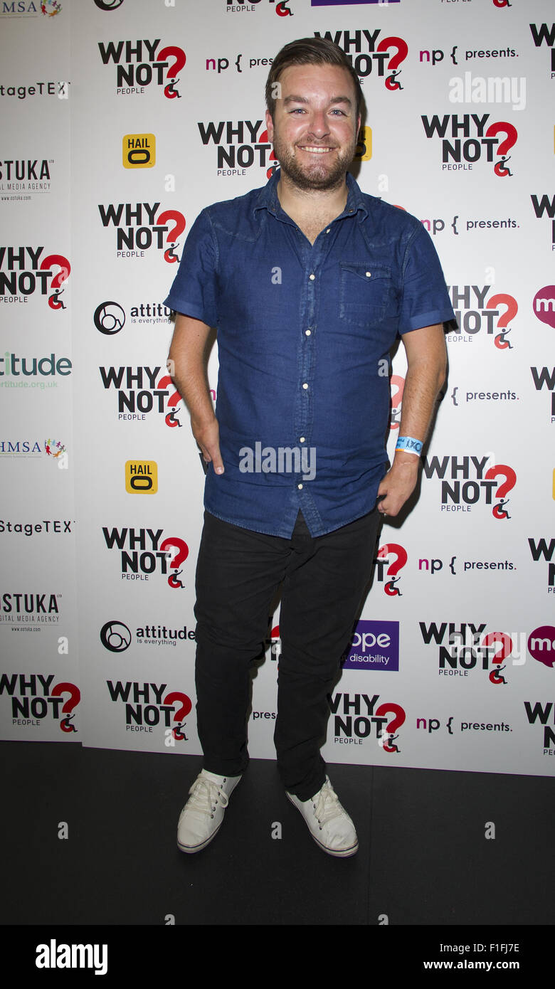 Alex booker attends why not people launch at Troxy Featuring: Alex Brooker Where: London, United ...