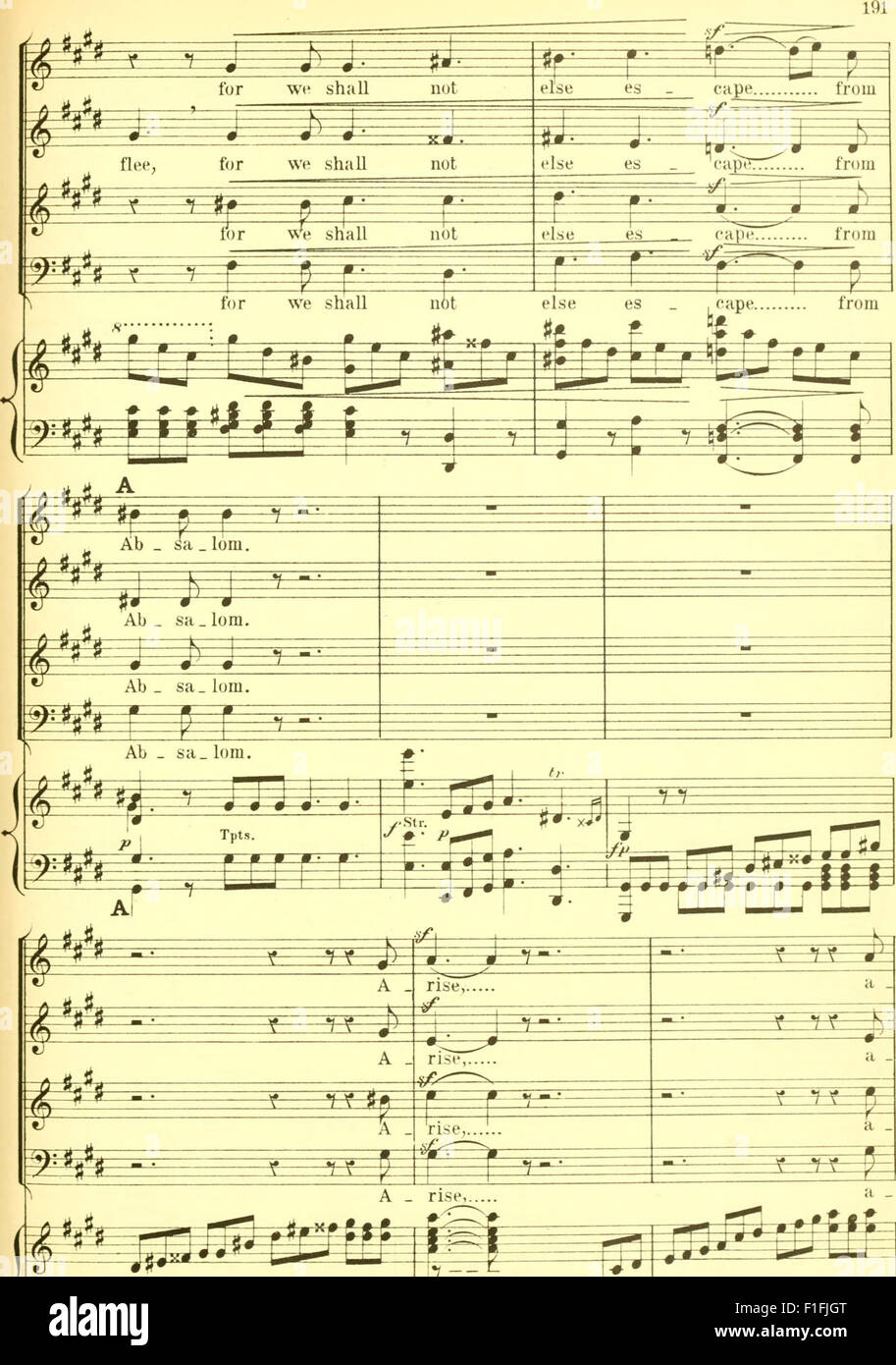 'King David' is an oratorio composed for the Leeds Musical Festival in ...