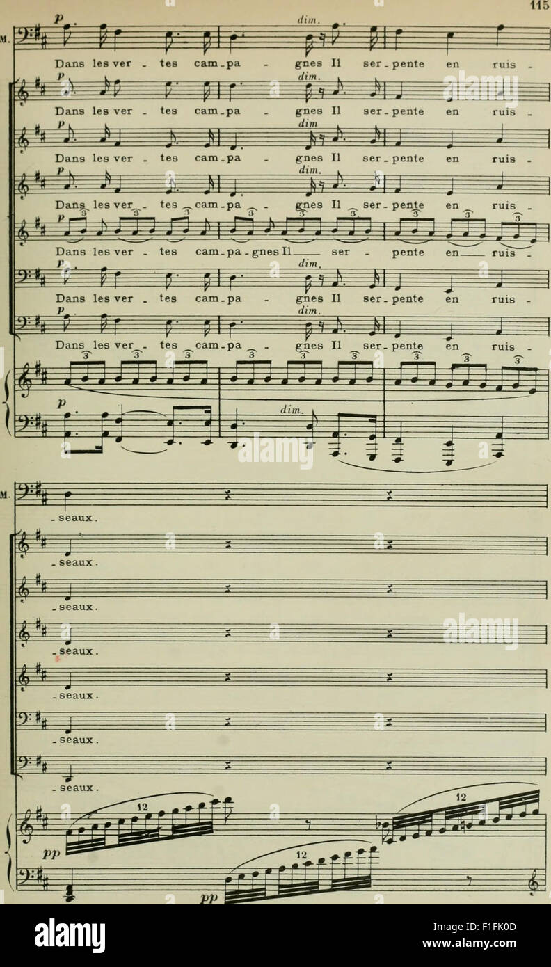 *La Damnation de Faust* (1902) is a dramatic legend depicting the story ...