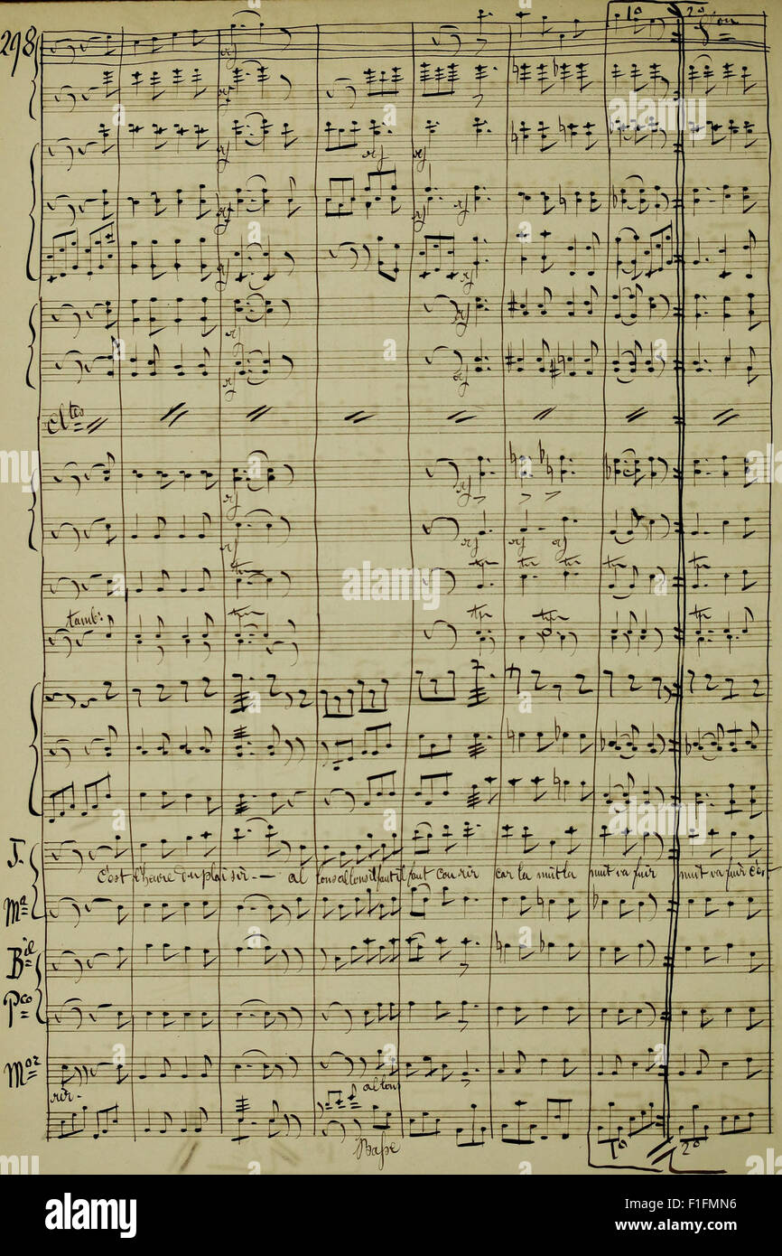 'Le dernier des Boabdil' is a comic opera from 1880, depicting the ...