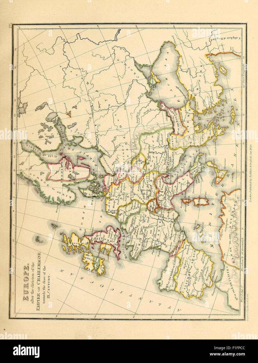 Maps, and tables of chronology and genealogy; (1831 Stock Photo - Alamy