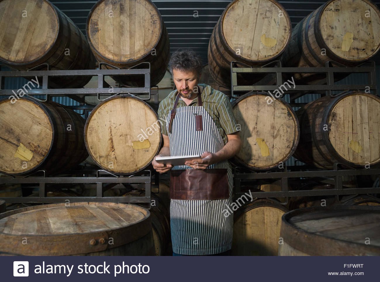 Distillery oak barrels hi-res stock photography and images - Alamy