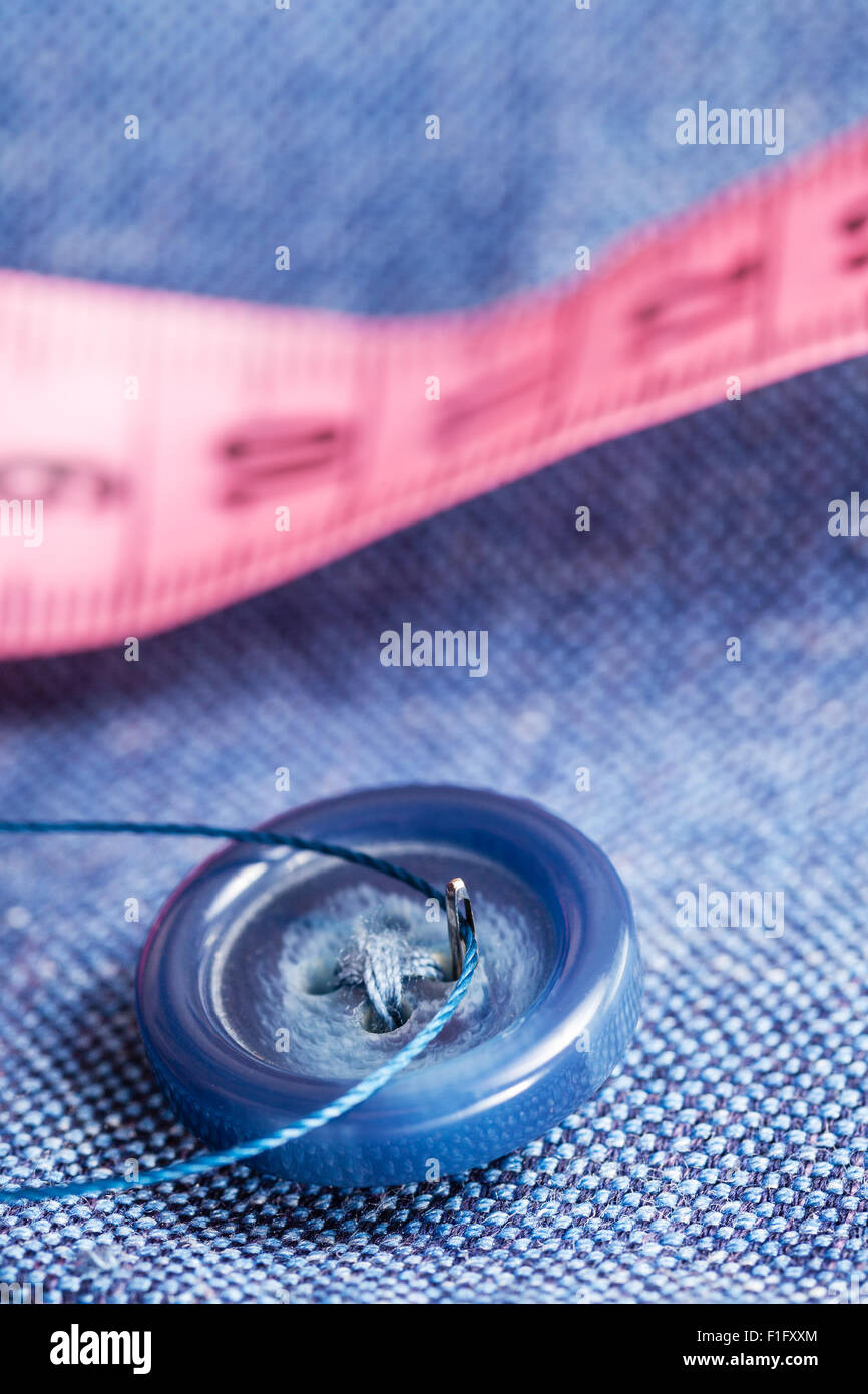 Button hole stitch hi-res stock photography and images - Alamy