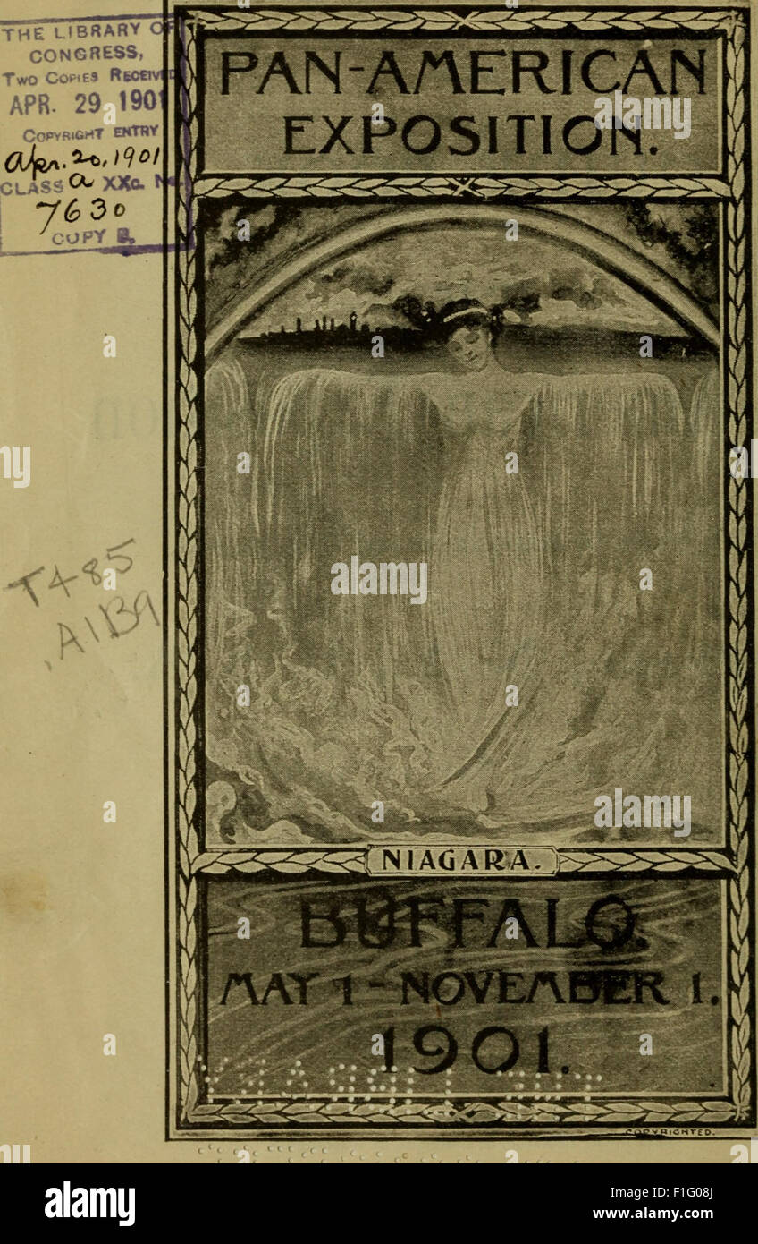This official guide book from the 1901 Pan-American Exposition outlines ...