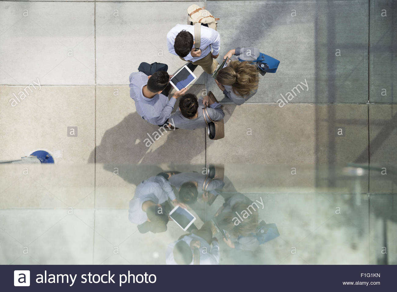 Overhead people hi-res stock photography and images - Alamy