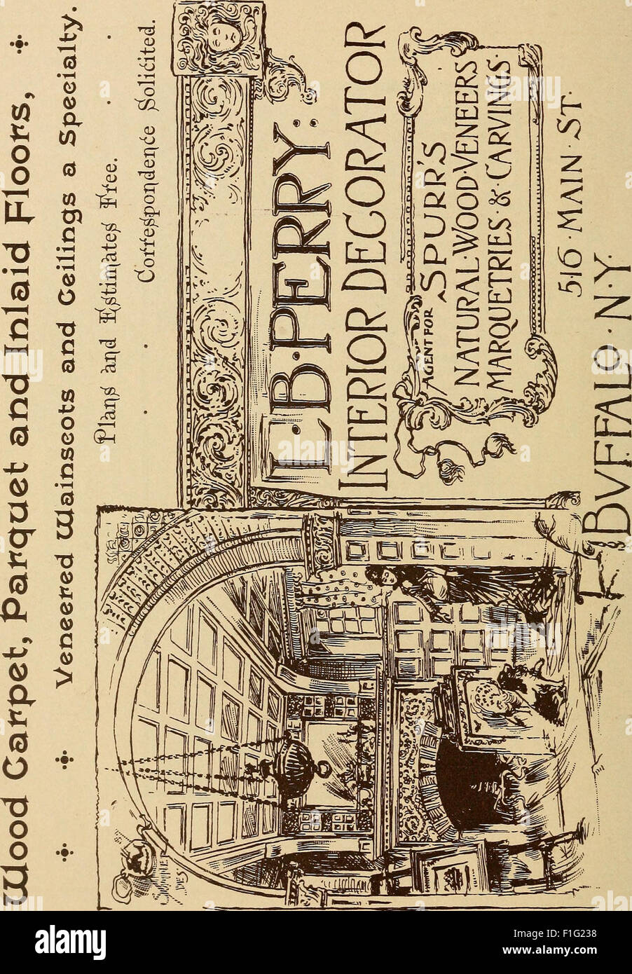 This 1889 work provides guidance on decorating doors and windows ...