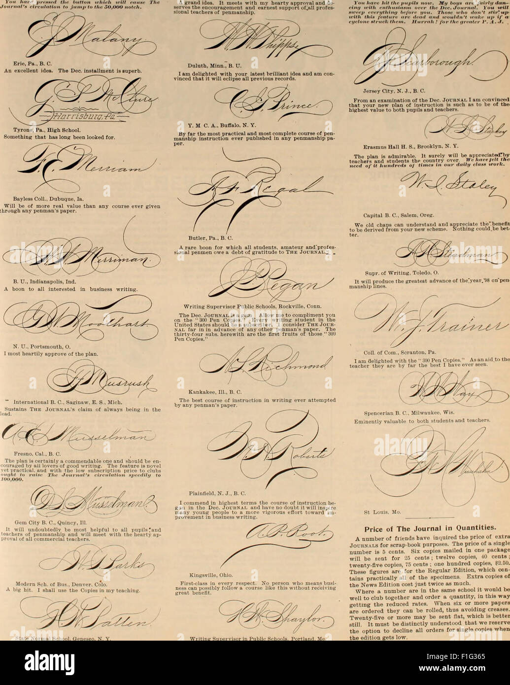 Penman's Art Journal (1898 Stock Photo - Alamy