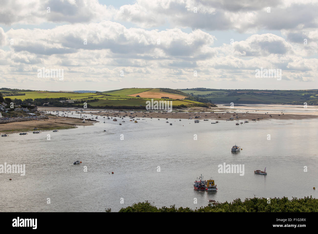 Padstow estuary, Cornwall, England Stock Photo - Alamy