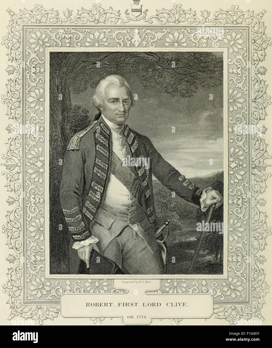 This work presents engraved portraits of prominent British figures ...